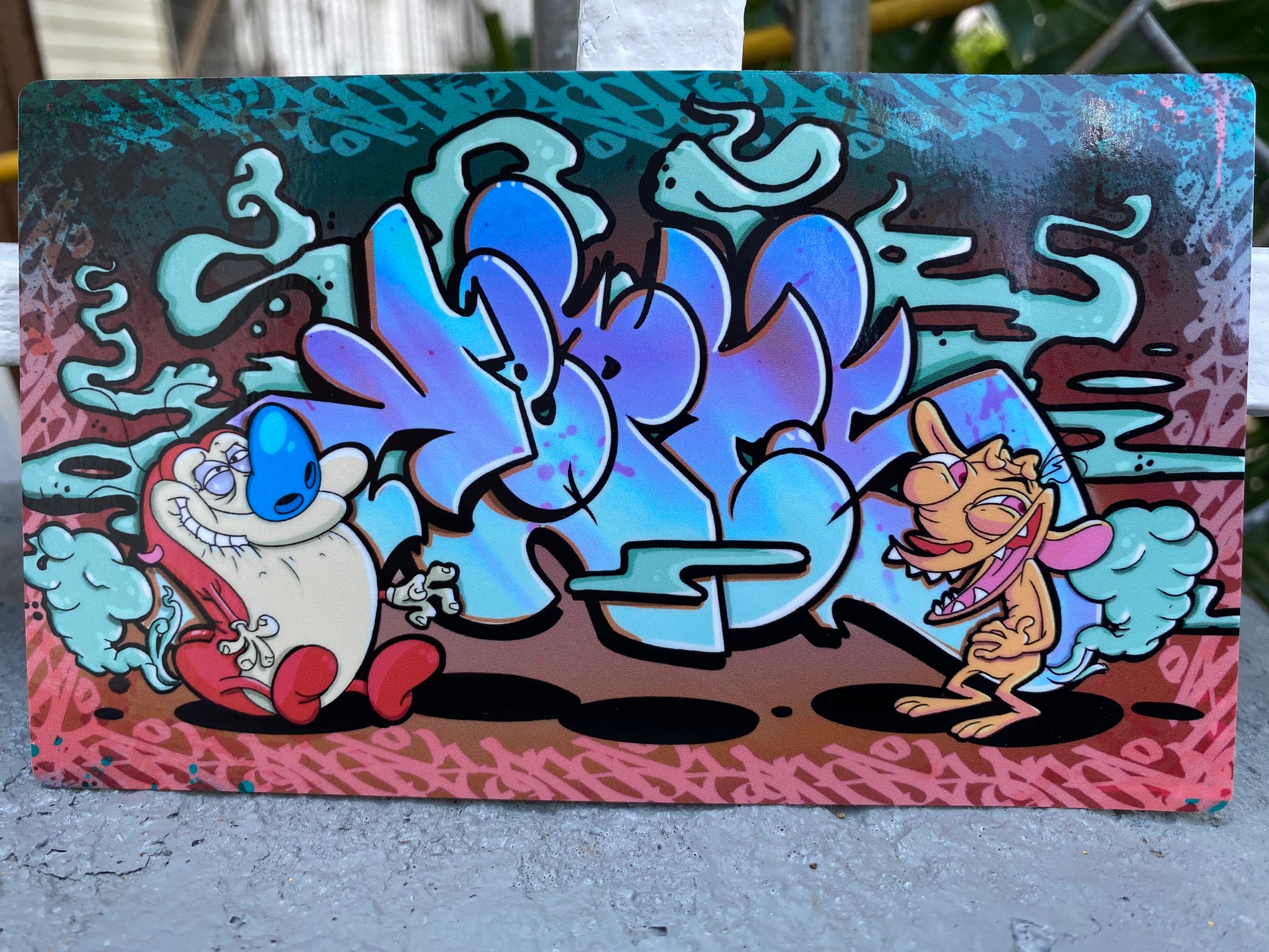 Ren and stimpy (kepts) full version big pack graffiti sticker ...