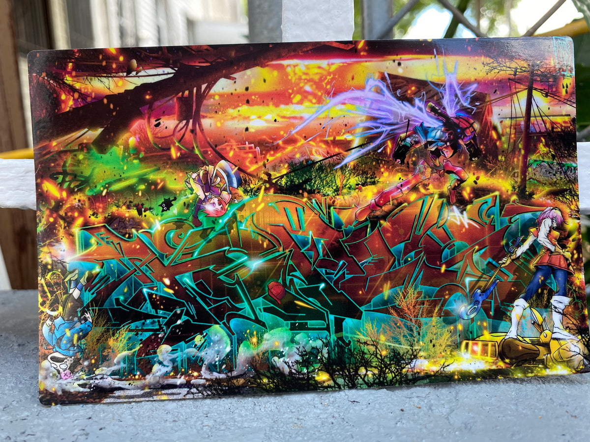 Kepts flcl graffiti stickers – stylemechanics